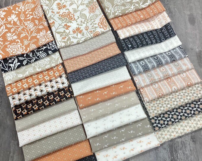 Agatha Road Fat Quarter Bundle Contains 32 Fat Quarters. Fabric ...