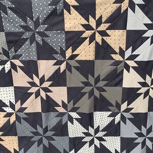 Precut Hunter Star Quilt Kit. Fabrics Are From Temecula Quilt Company ...