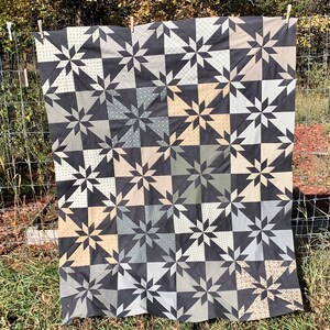 Precut Hunter Star Quilt Kit. Fabrics Are From Temecula Quilt Company ...