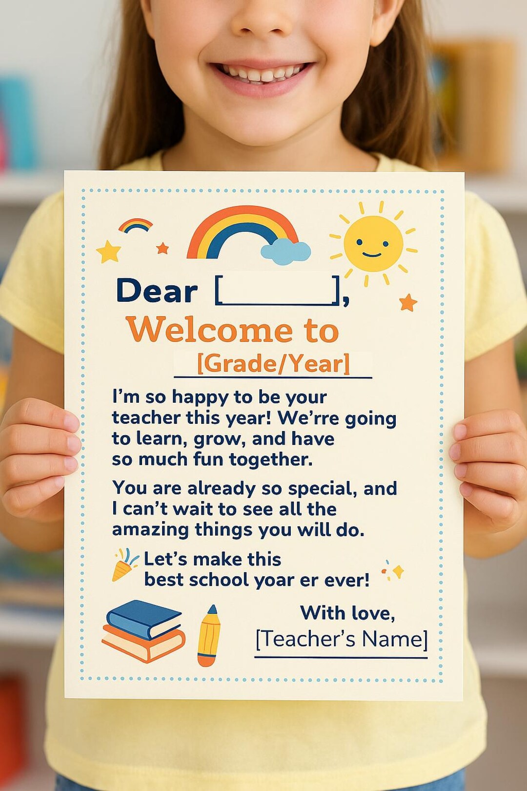 Editable Teacher Welcome Letter Bundle: Back to School Printables (PDF ...
