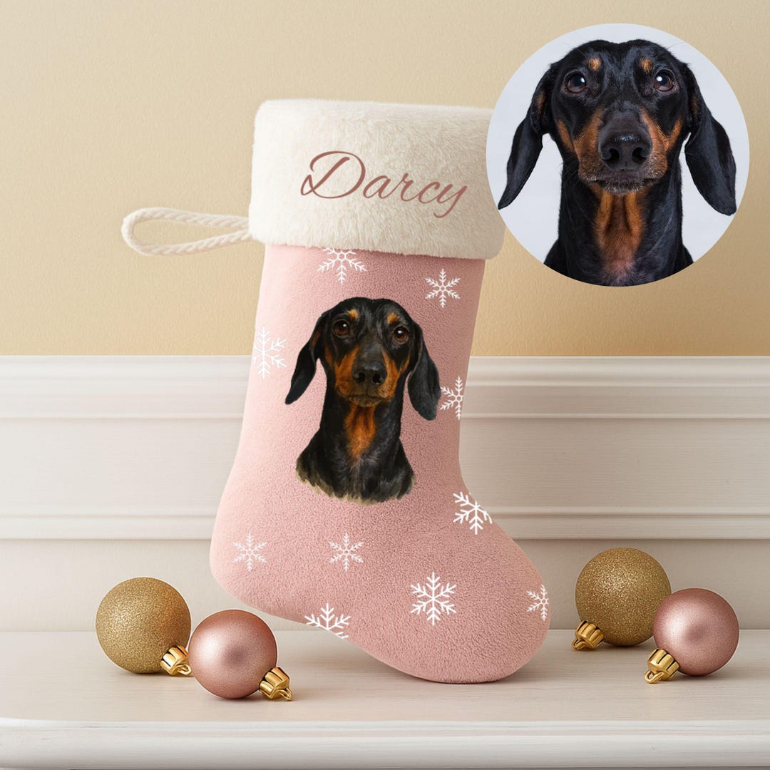 Custom Dog Stocking Personalized Christmas Stockings Family Christmas ...