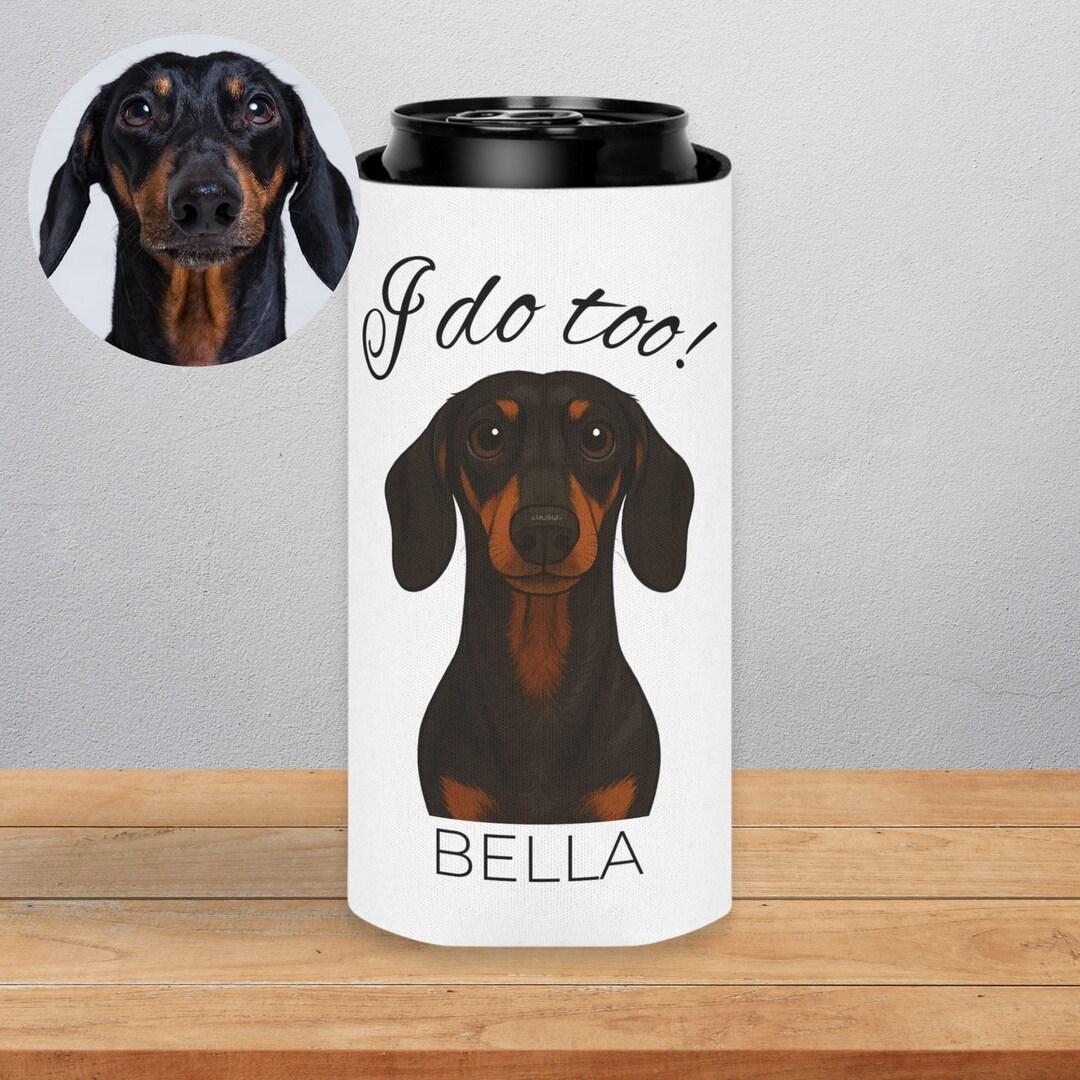 Custom Pet Can Coolers, Custom Pet Portrait, Personalized Cat Can ...