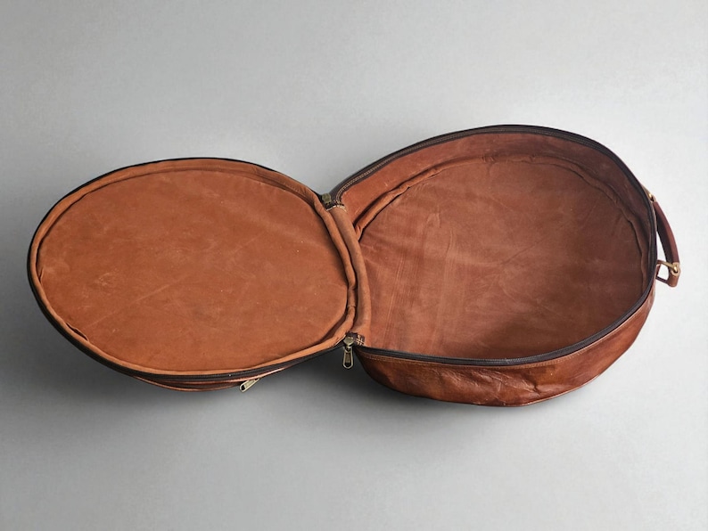 Leather Cymbal Bag | Drum Cymbal Case | Durable Percussion Storage for ...