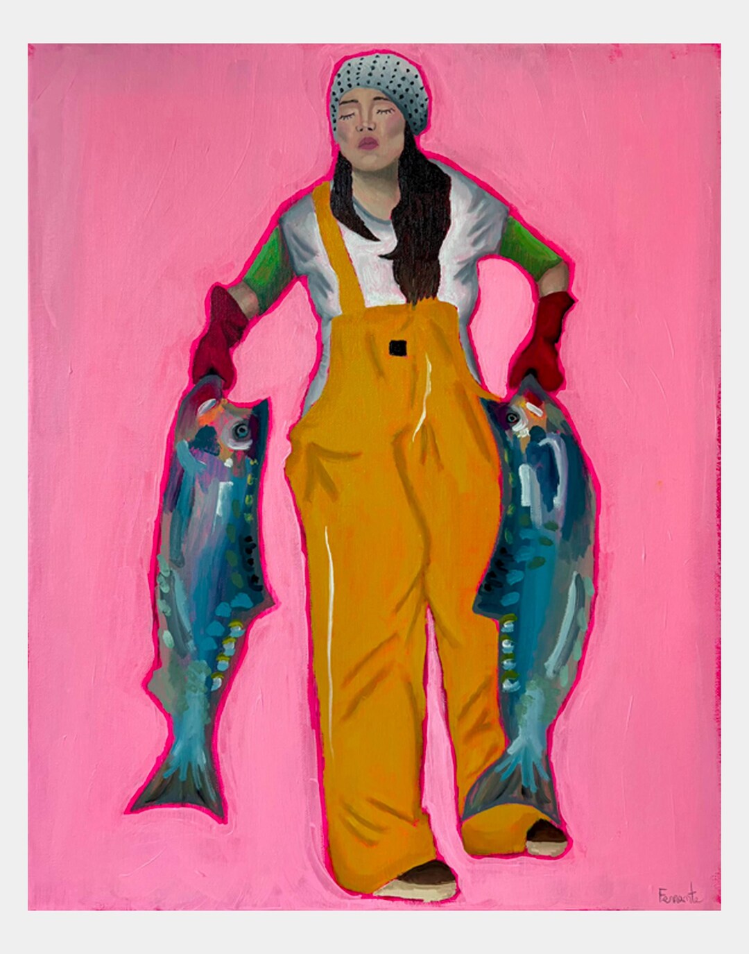 Salty Oil Painting Prints - Etsy
