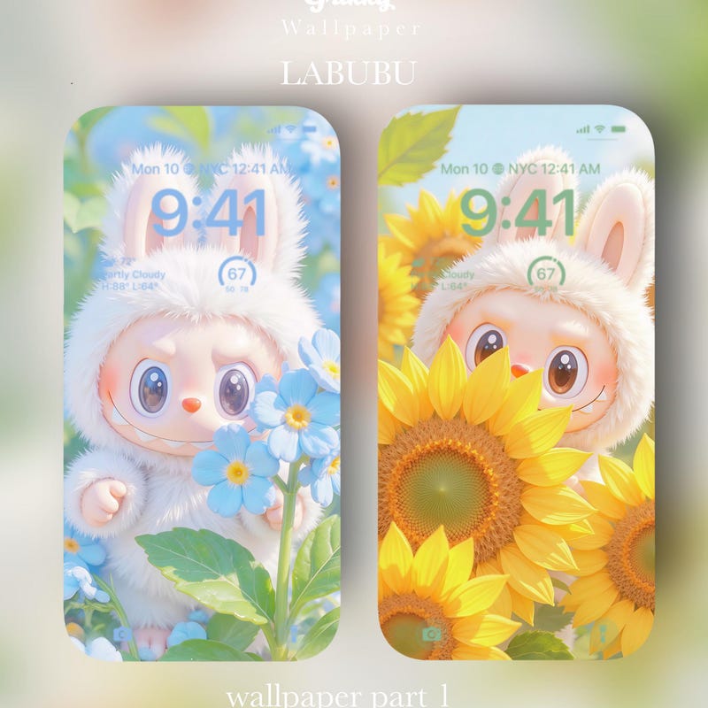 Tapeta labubu - Etsy Polska