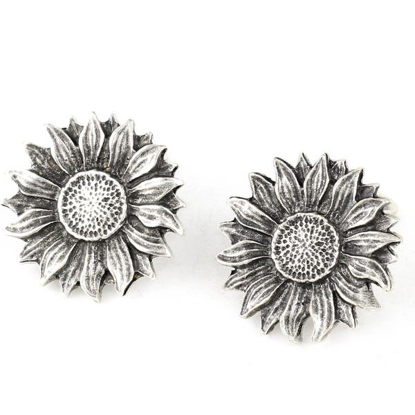 Pewter Earrings - Etsy