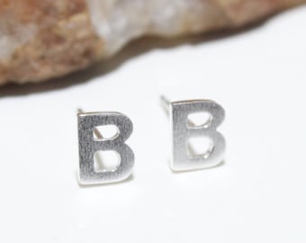 Letter B Earrings | Etsy