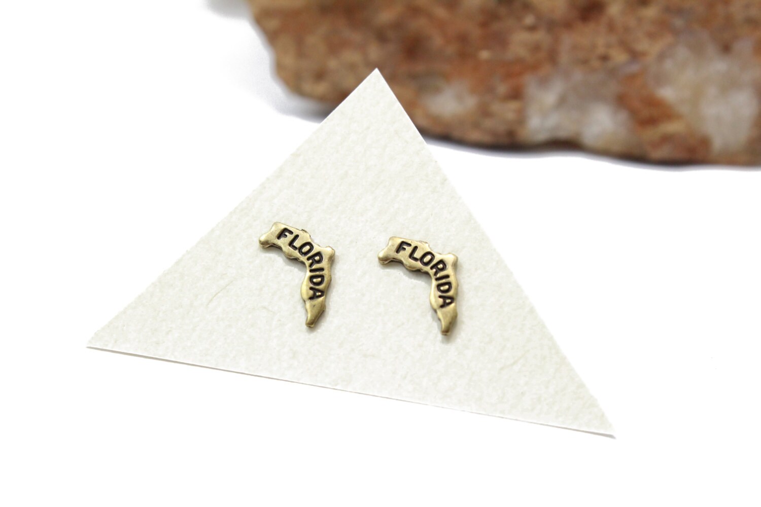 College Team Earrings Florida Gators Crystal Drop Earrings - Stainless ...