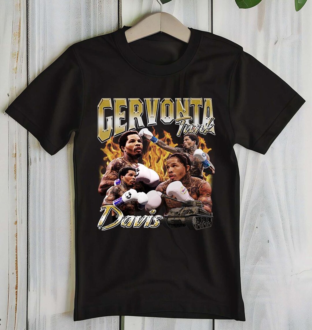 Gervonta Davis Tank Retro T-shirt Sweatshirt Hoodie Limited 90s Vintage ...