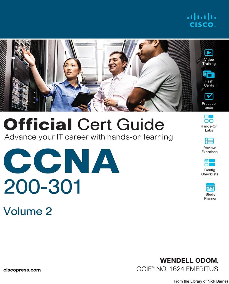 CCNA 200-301 Study Guide Volumes 1 & 2 With 1200 Practice Questions - Etsy