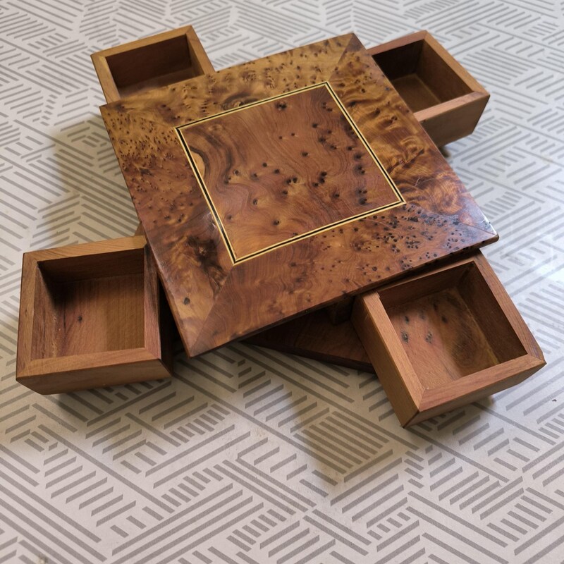 Burl Wood Inlay - Etsy