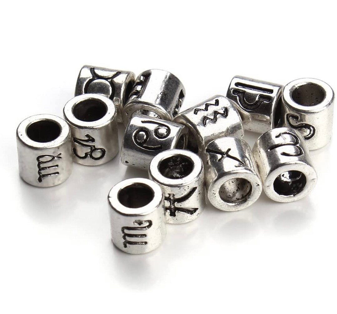 Zodiac Astrology Sisterlock Hair Jewelry and Microloc Hair Jewelry ...