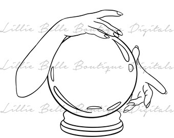 Magic Ball Svg - Etsy