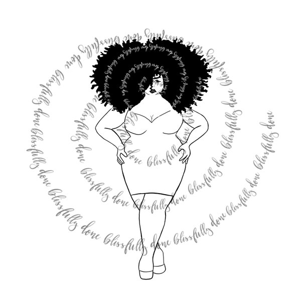 Plus Size Woman Art - Etsy