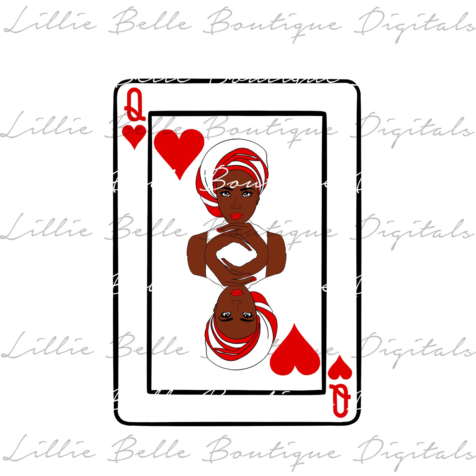 Queen Card ... African American Woman PNG SVG , Cricut , Silhouette - Etsy