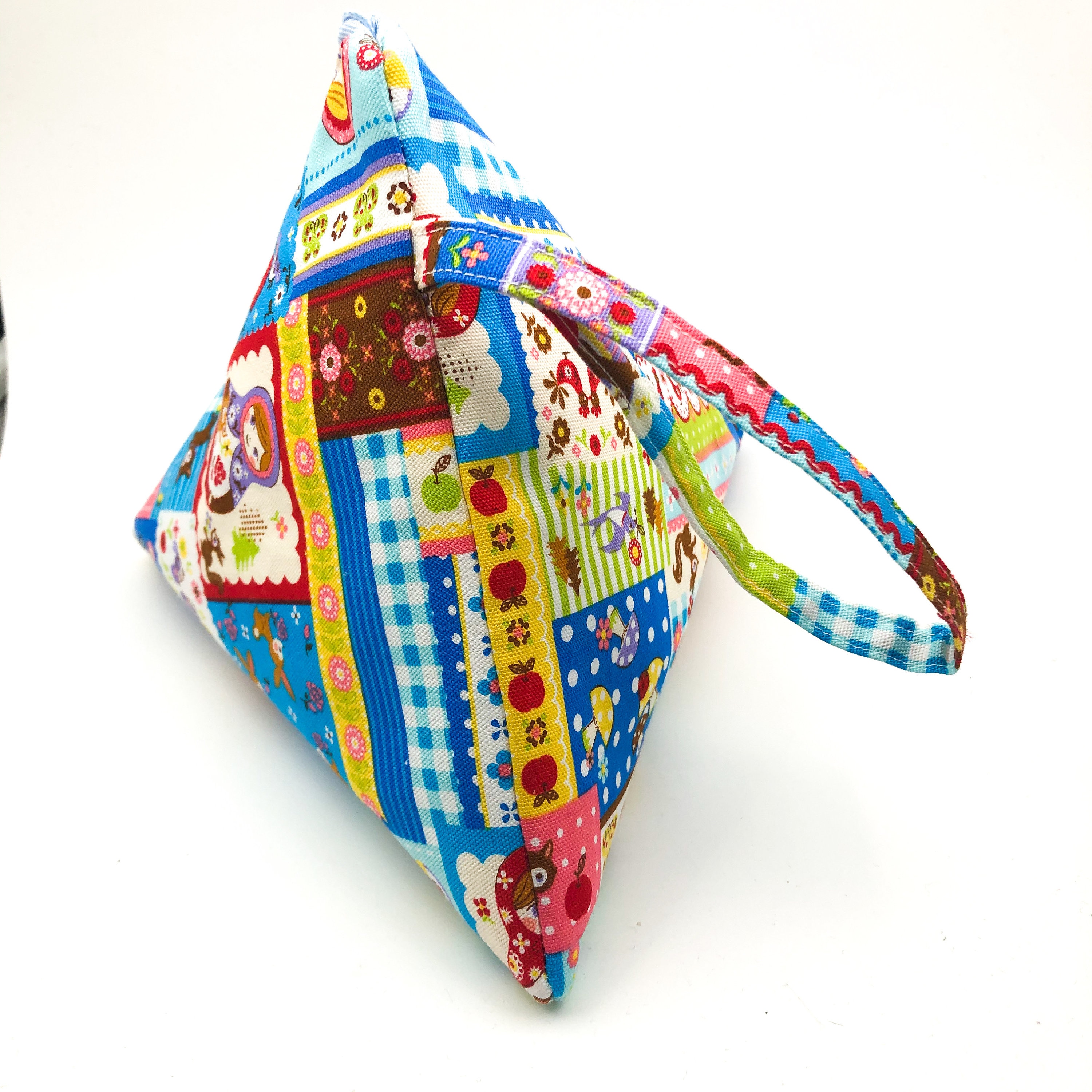 Triangle Bag Pyramid Bag Japanese Fabric Russian Doll Gift | Etsy