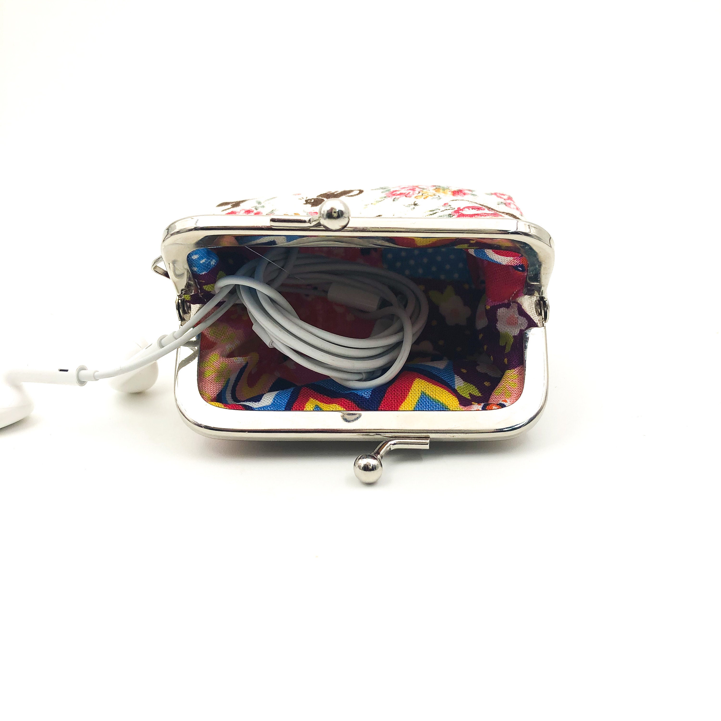 Coin Purse Kiss Lock Clasp Change Purse Small Japanese - Etsy