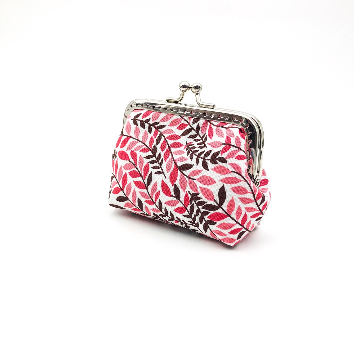 Kiss Lock Coin Purse Twist Lock Bag Japanese Cotton Fabric | Etsy