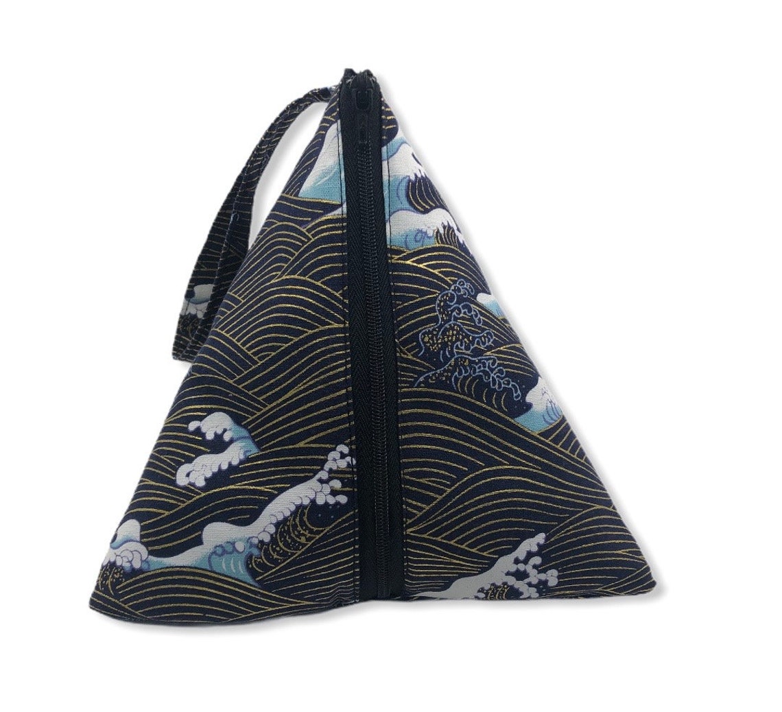Triangle Bag Pyramid Bag Japanese Fabric Japan Print - Etsy