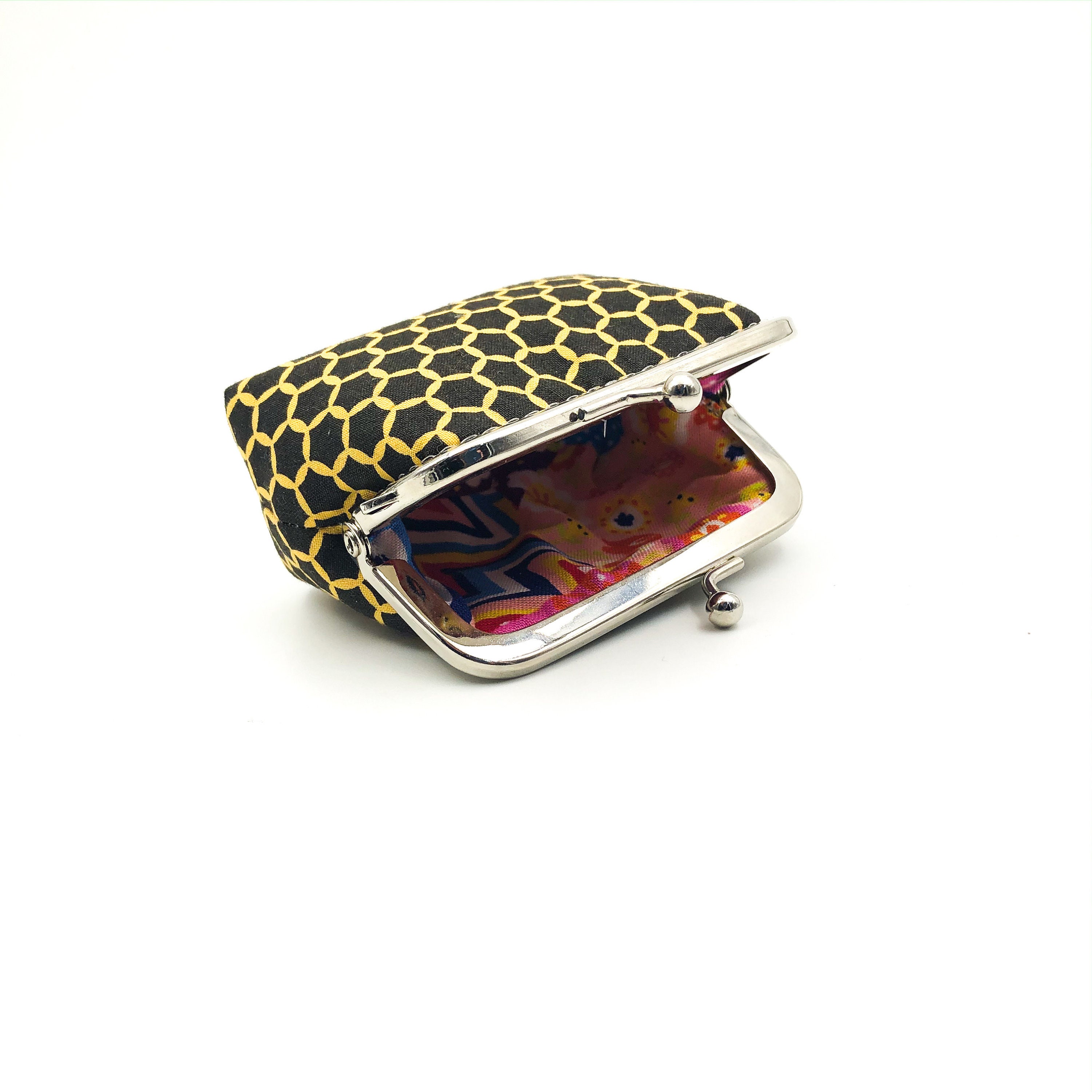 Kiss Lock Coin Purse Clasp Purse Handmade Pouch Bee House - Etsy