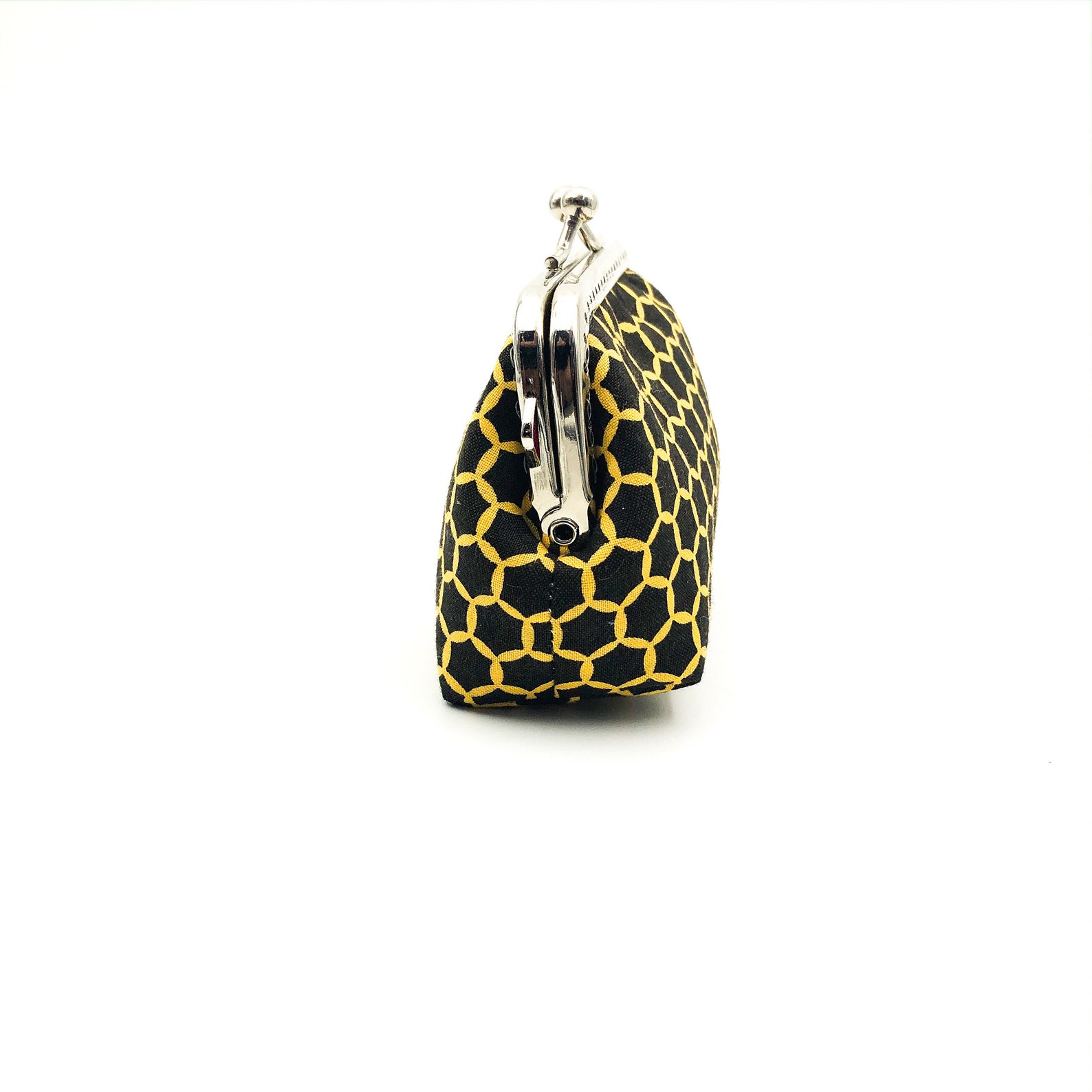 Kiss Lock Coin Purse, Clasp Purse, Handmade Pouch, Bee House, Gift for ...