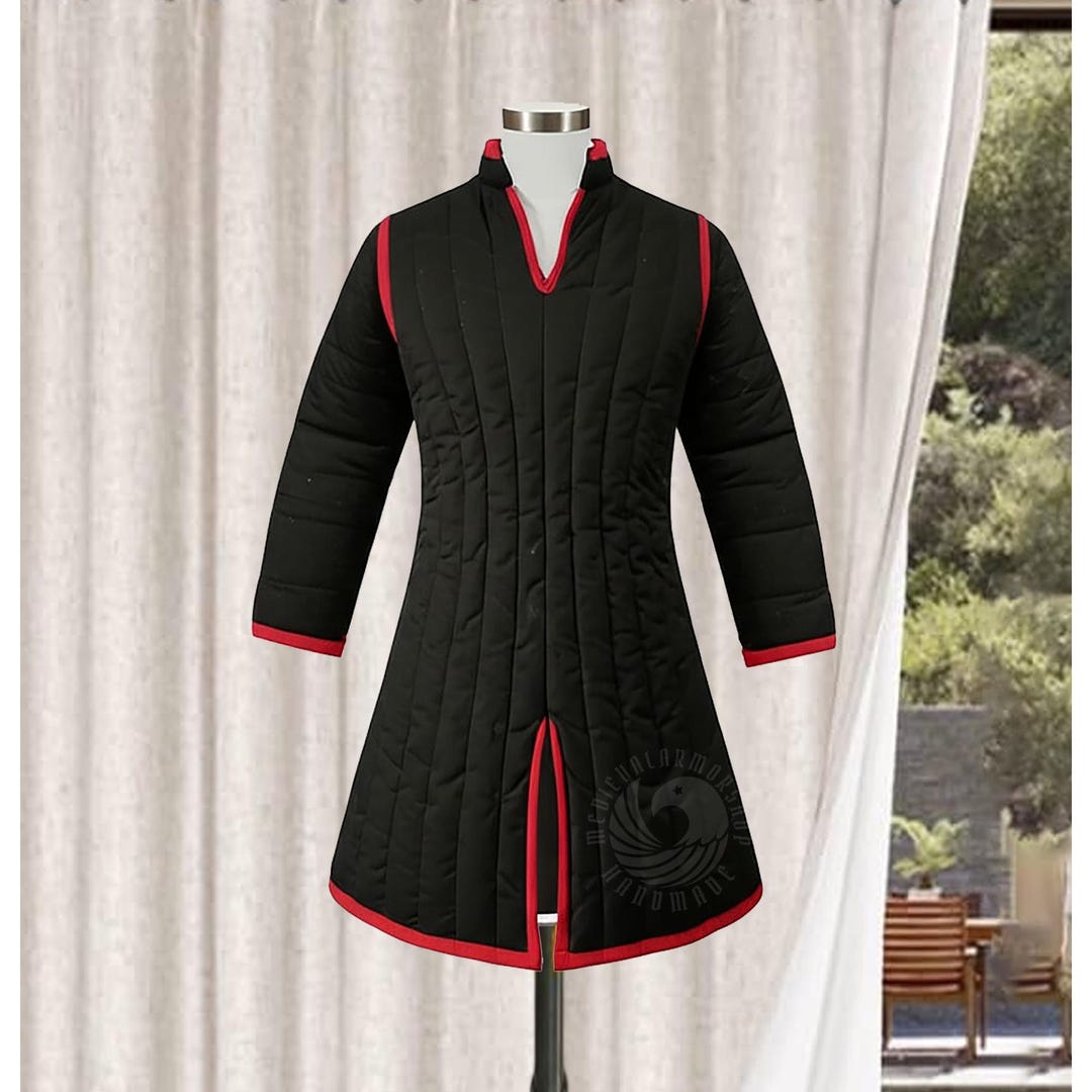 Medieval Quilted Gambeson – Padded Knight Armor Tunic - Etsy