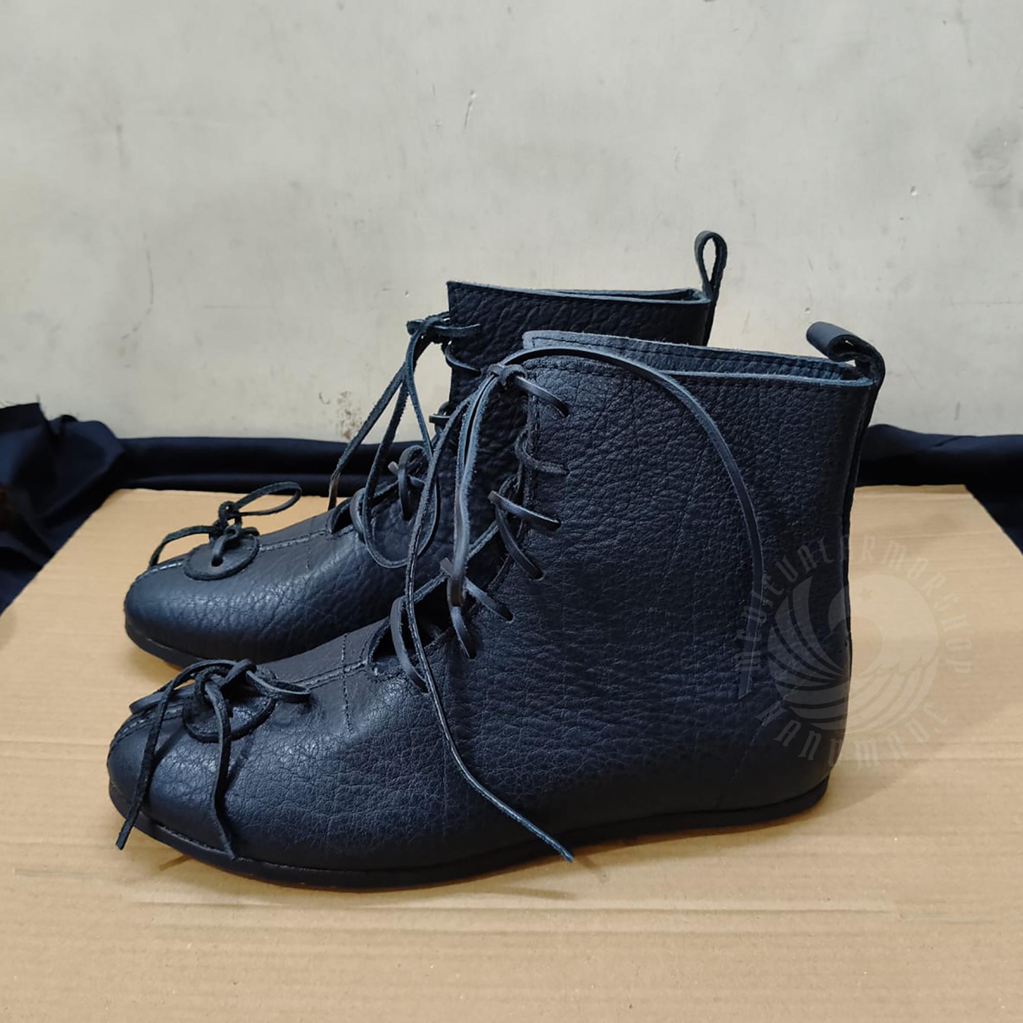 Medieval Leather Buhurt Shoes: Reenactment Historical Footwear - Etsy