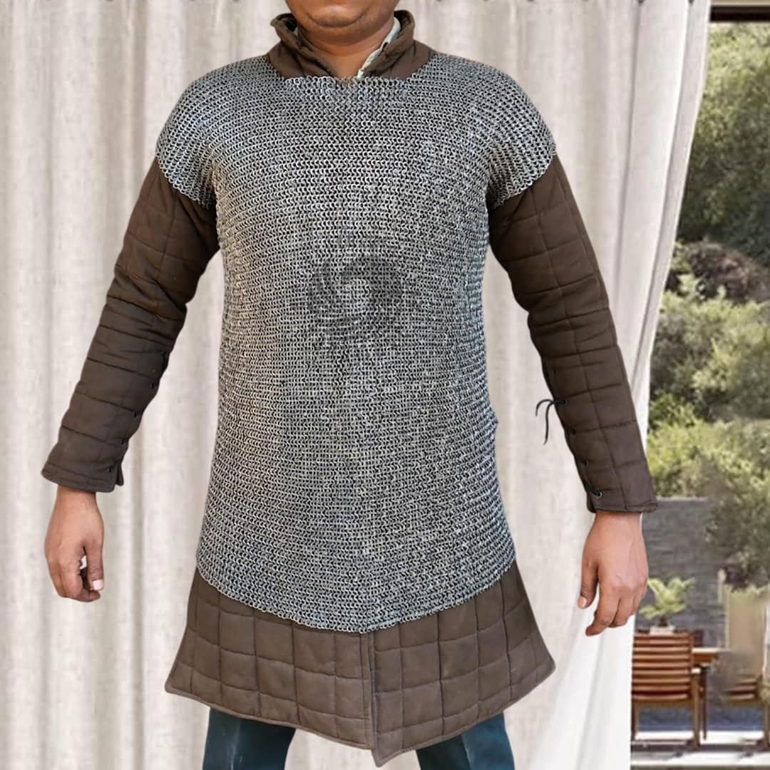 Roman Lorica Hamata Chainmail Armor - 6mm Riveted Mild Steel ...