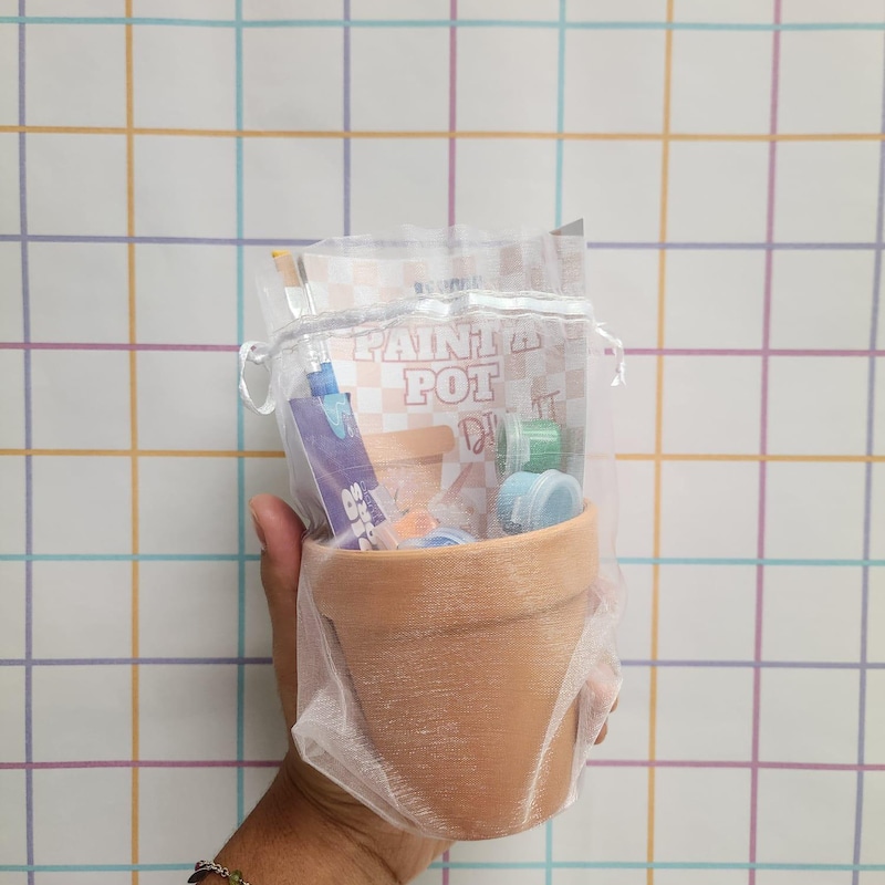 Decorate Flower Pot Kits - Etsy