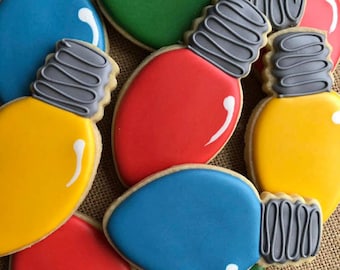 Light Bulb Cookie - Etsy