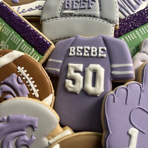 Kansas State Football Wildcat KSU Cookies 1 Dozen - Etsy