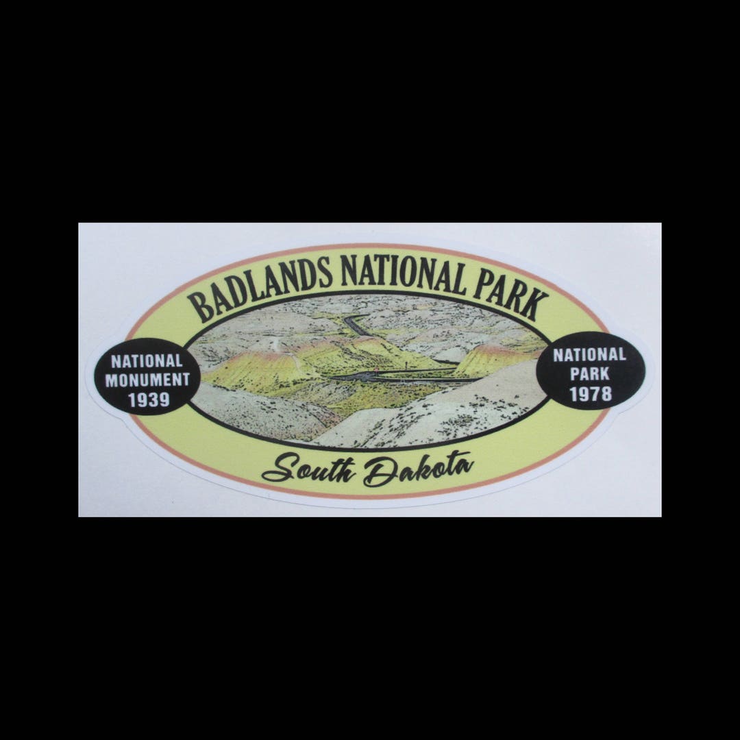 Badlands National Park Decal / Sticker / South Dakota BOGO FREE - Etsy