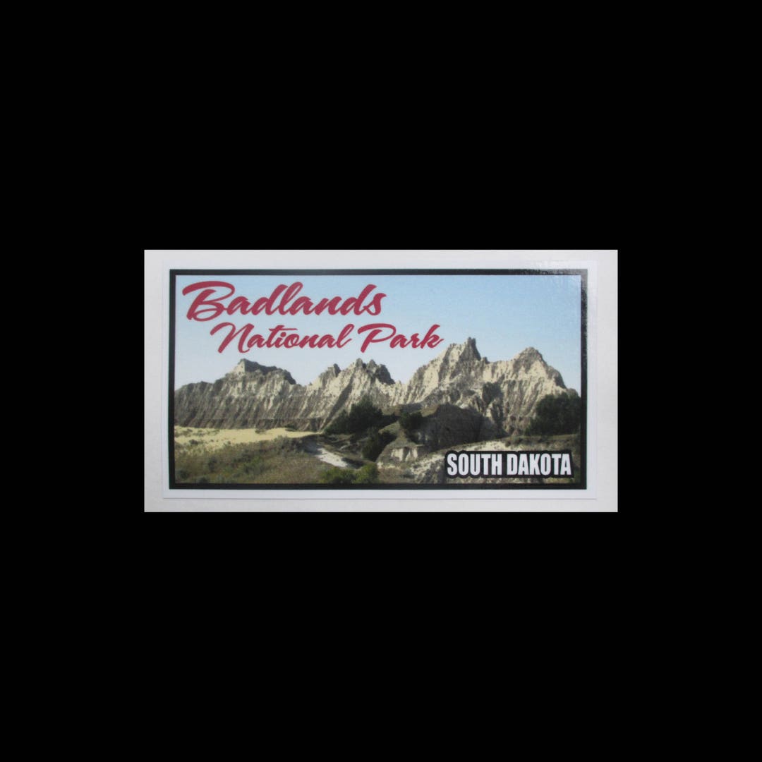 Badlands National Park Decal / Sticker / South Dakota BOGO FREE - Etsy