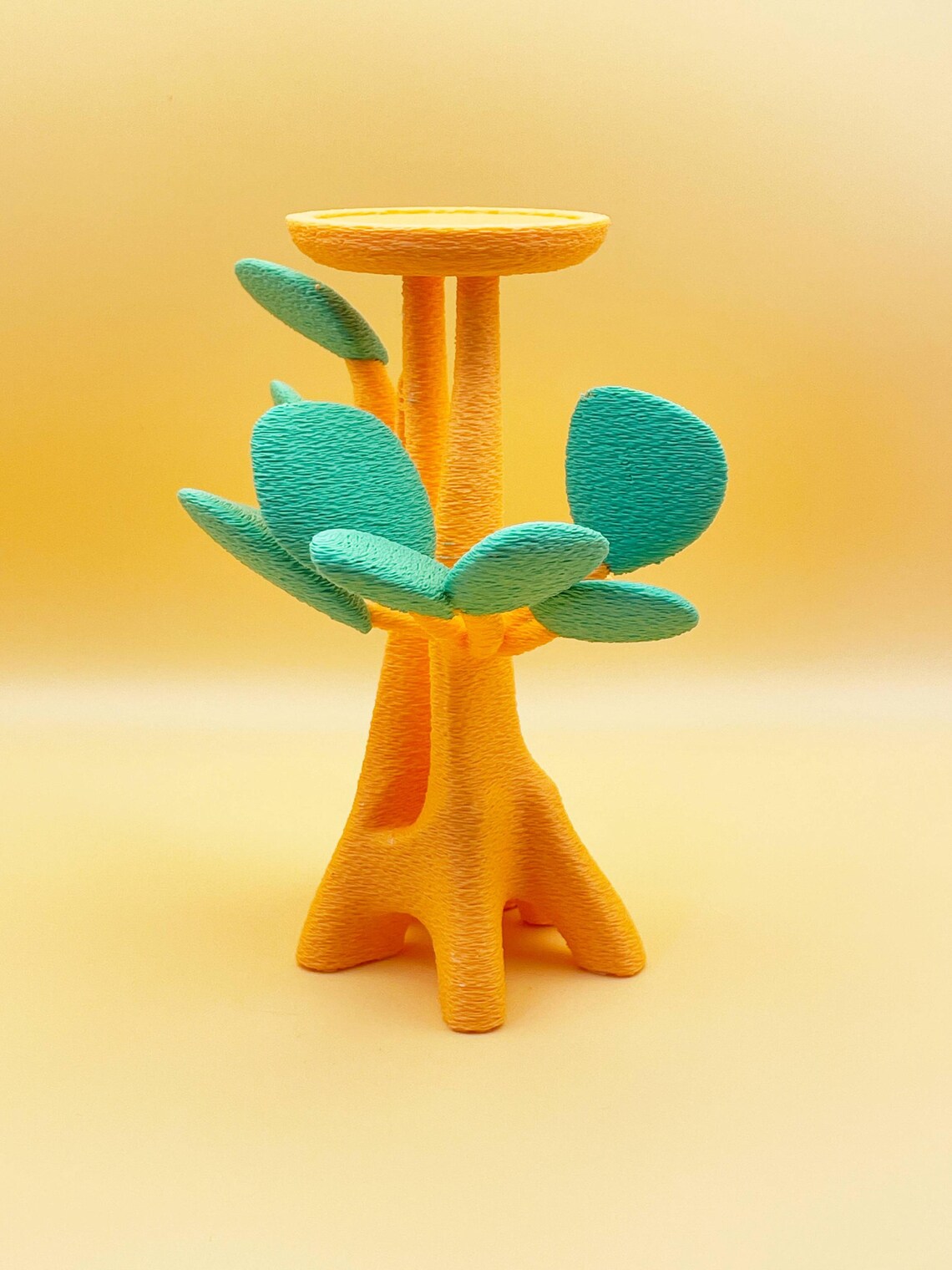 Orange Tree Sculpture Stand: Modern Accent Decor Display - Etsy