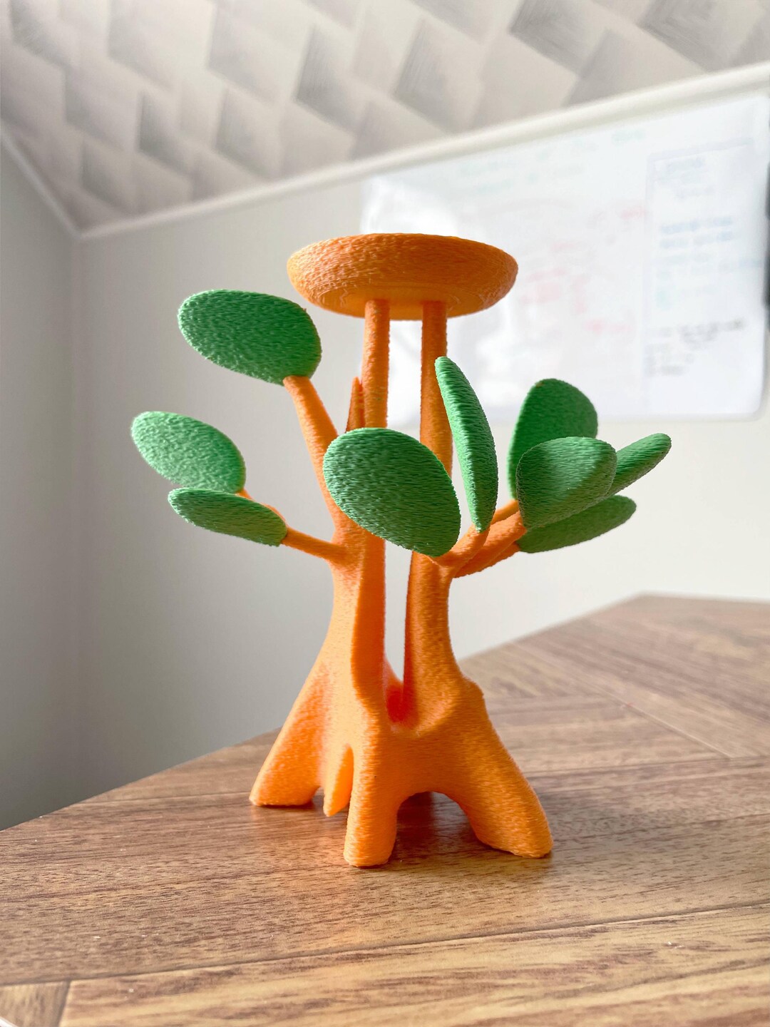 Orange Tree Sculpture Stand: Modern Accent Decor Display - Etsy