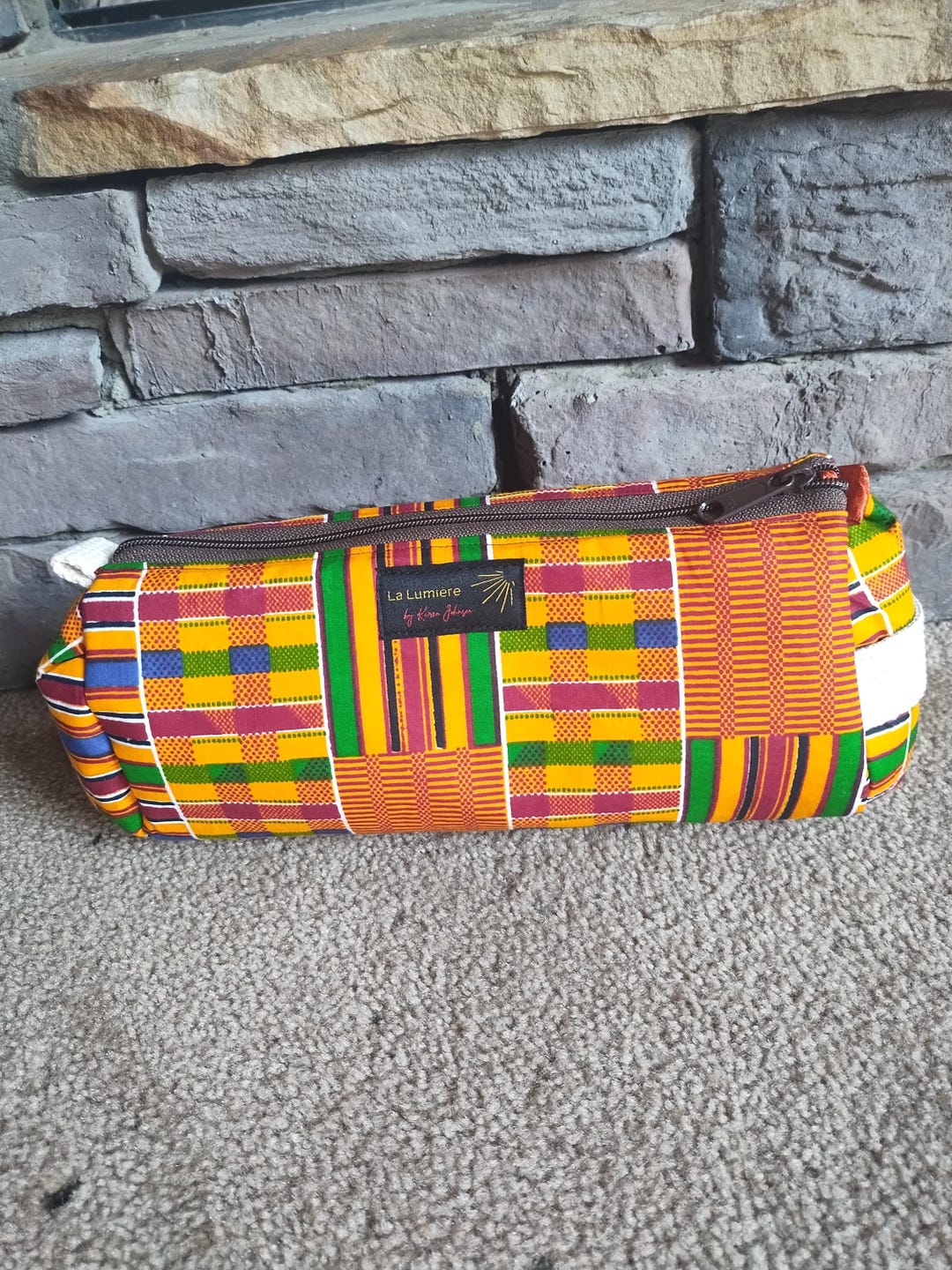 Handmade Semi-cylindrical Bag: Stylish Handbag Purse. African Cloth - Etsy