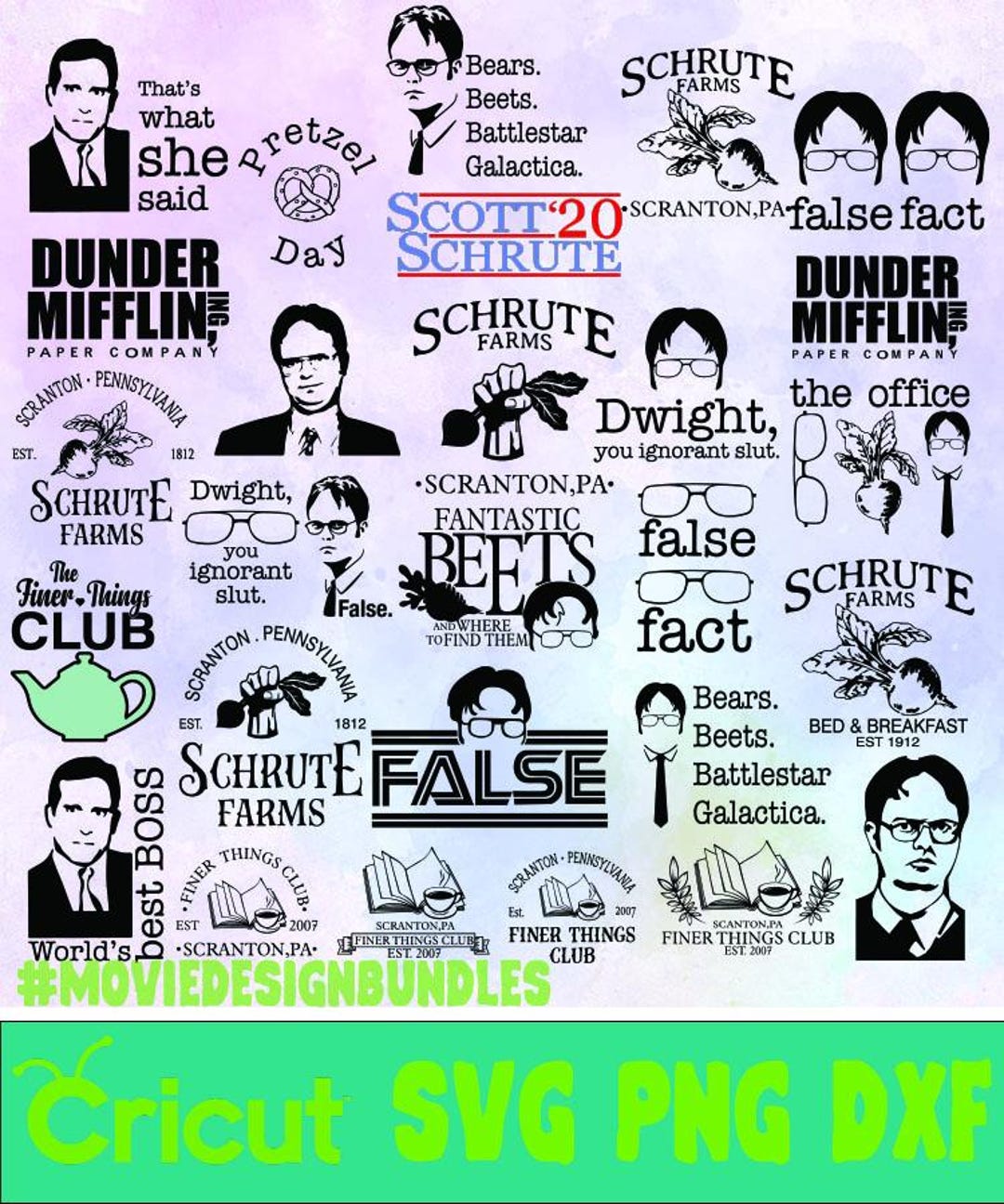 The Office SVG, the Office Svg Files for Cricut, the Office Tv Show ...