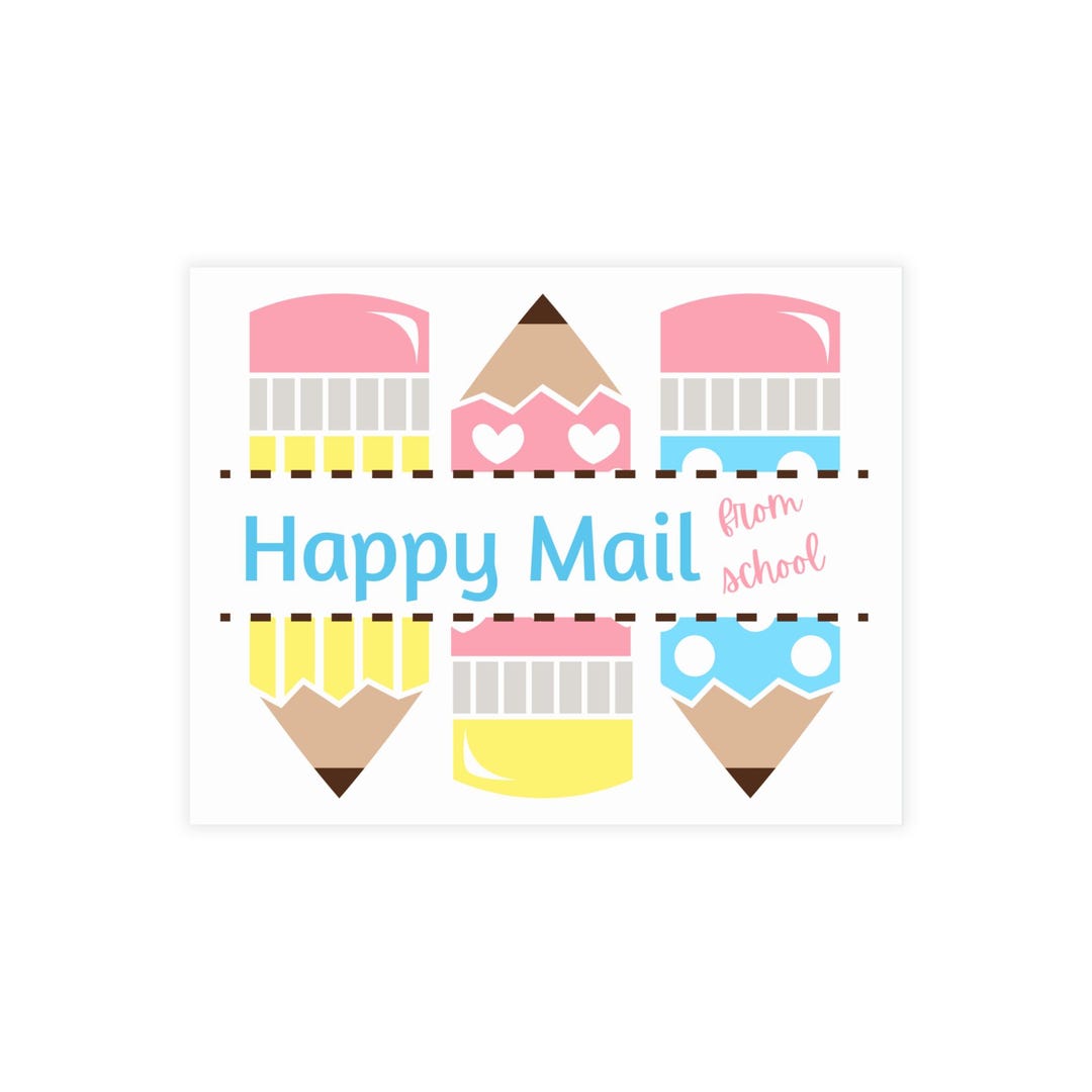 Happy Mail Postcards for Students: Positive Behavior SEL Classroom Tool ...