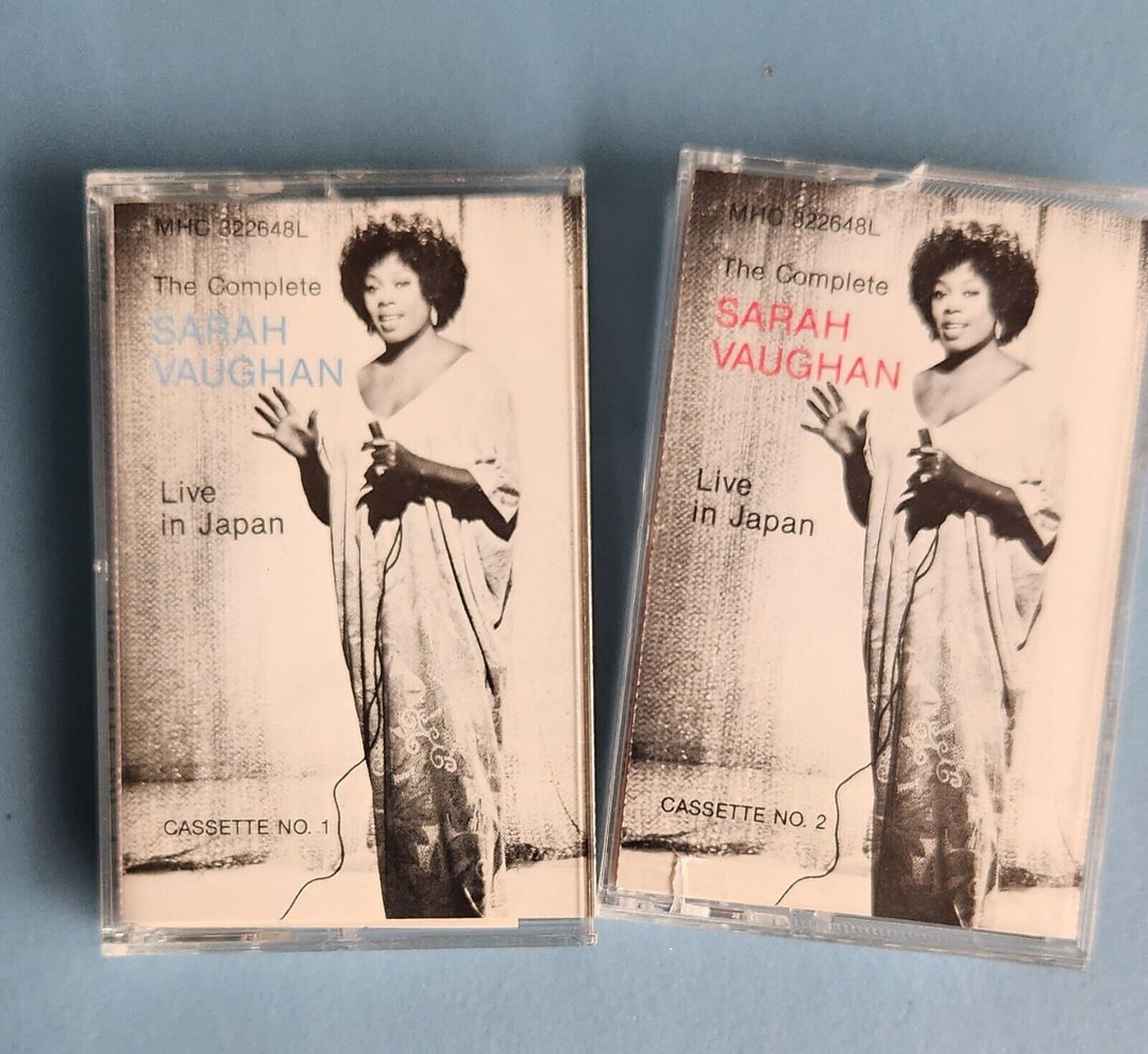 Sarah Vaughan Live in Japan Cassette Tapes - Etsy