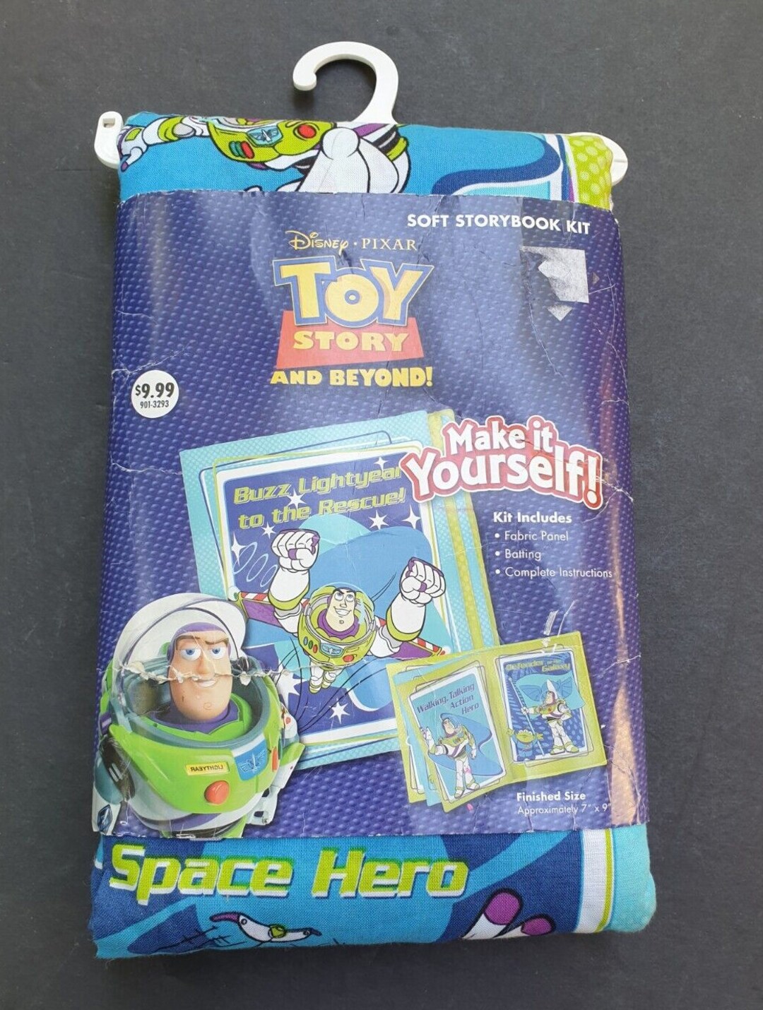 Disney Pixar Toy Story Buzz Lightyear Soft Storybook Kit Make It ...