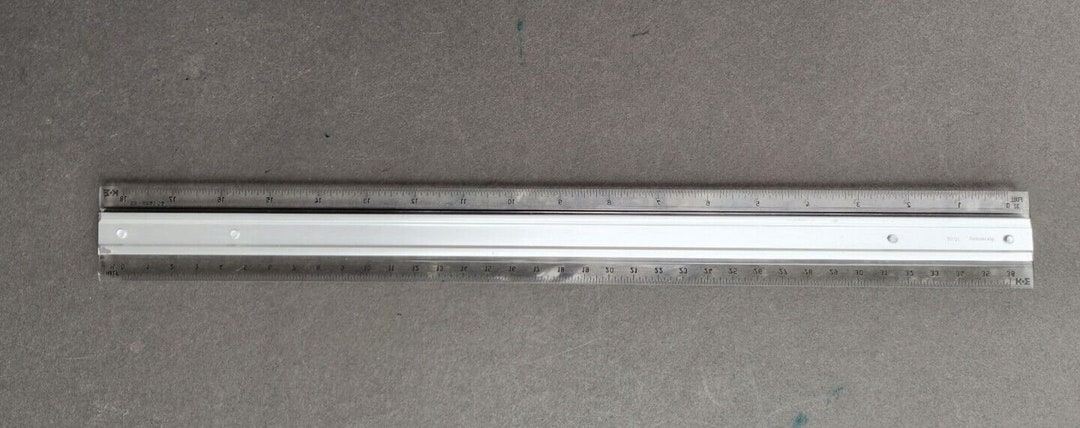 Keuffel Esser K & E Co Draft Machine Scale 18 Inch Ruler - Etsy