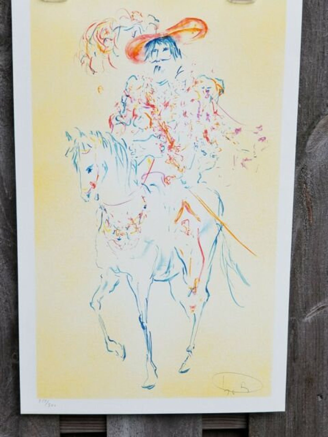 Laszlo Dus the Cavalier Signed Numbered Lithograph Horse - Etsy