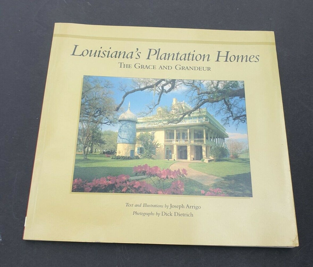 Louisiana Plantation Homes the Grace and Grandeur Joseph Arrigo - Etsy