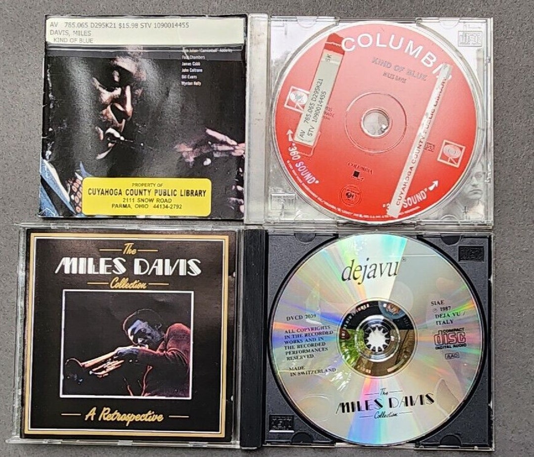 Miles Davis CD Kind of Blue + Deja Vu a Retrospective 2 CD Lot - Etsy