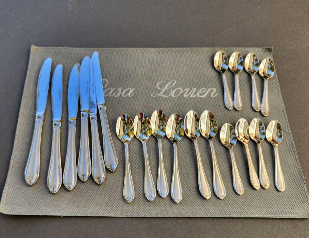 Casa Lorren Flatware Table Knife Knives Spoons Dessert Spoon 18/10 Stainless - Etsy
