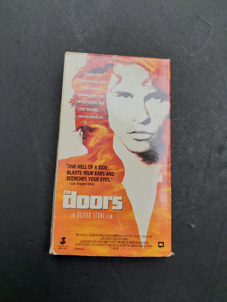 Buy The Doors VHS 1991 Val Kilmer Meg Ryan Billy Idol Online in India ...