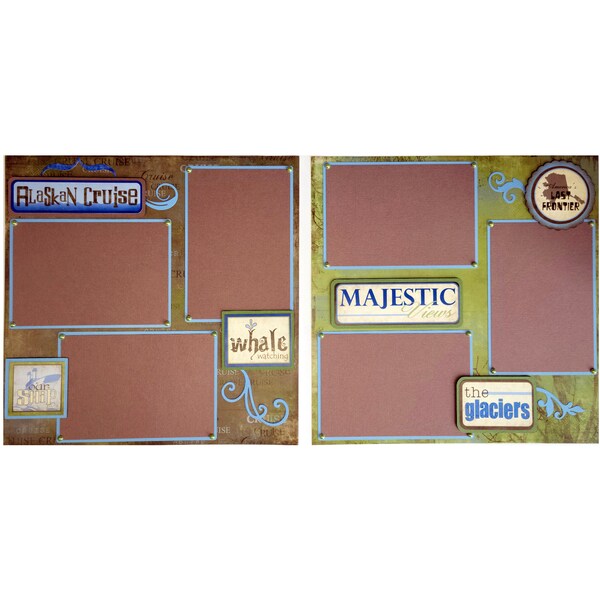 Cruise Scrapbooking Layout - Etsy