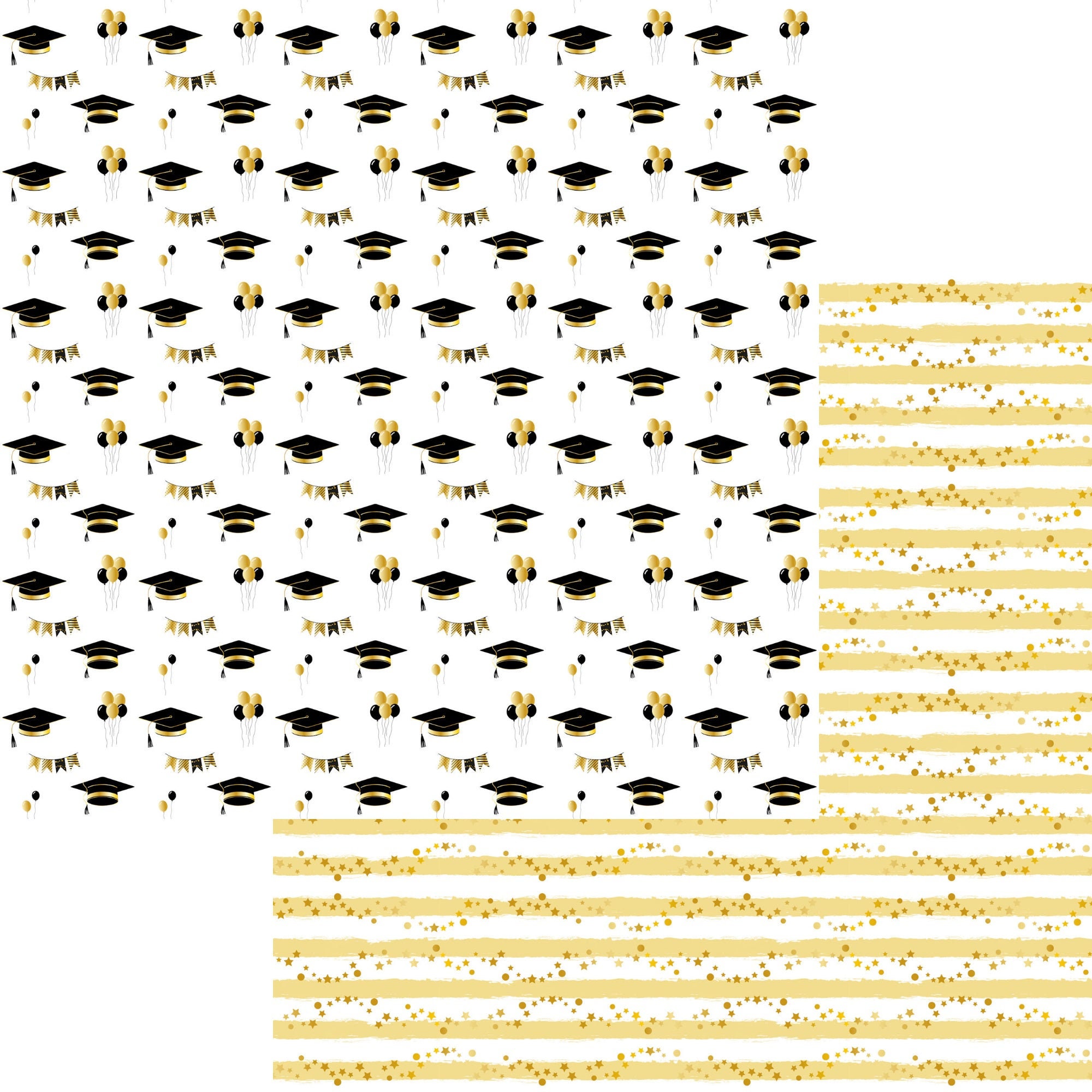 Graduation 2024 12 X 12 Scrapbook Paper & Embellishment Kit by SSC ...