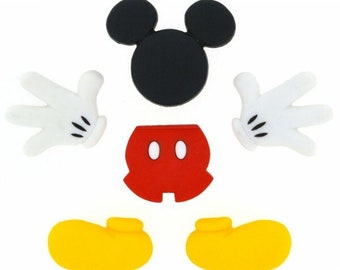 Mickey Body Parts - Etsy