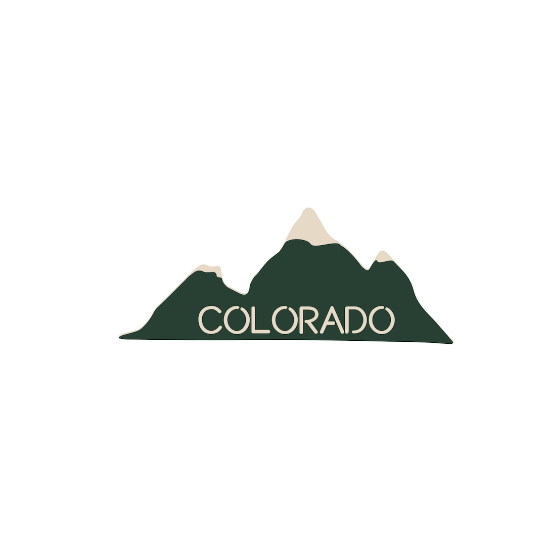 Colorado Collection Colorado Mountains 5.5 X 2.25 Fully-assembled Title ...